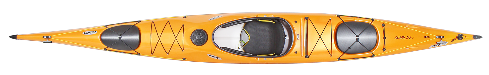 sea kayak Marlin Prilite with rudder | Water horizon
